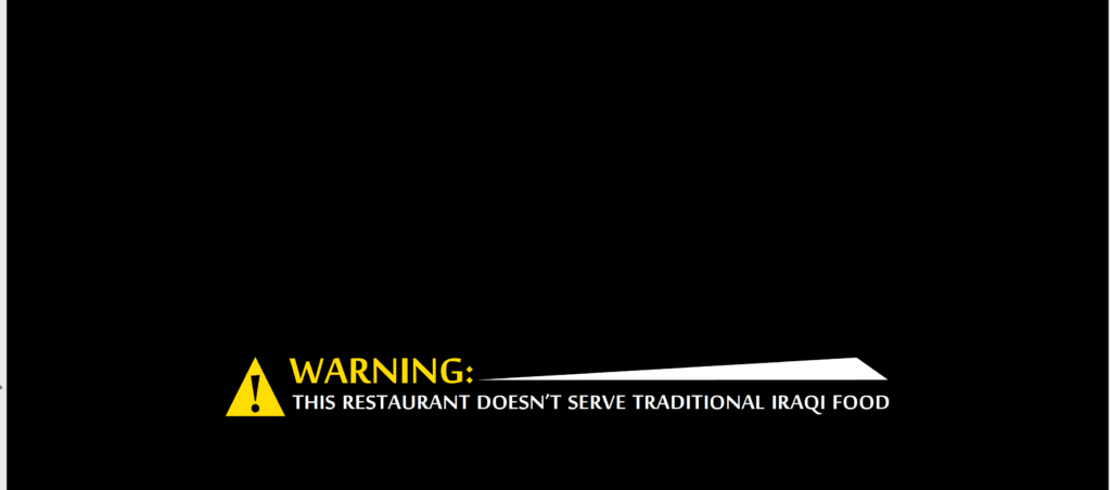 Do not expect traditional Iraqi food at Yaba - Dubai restaurants